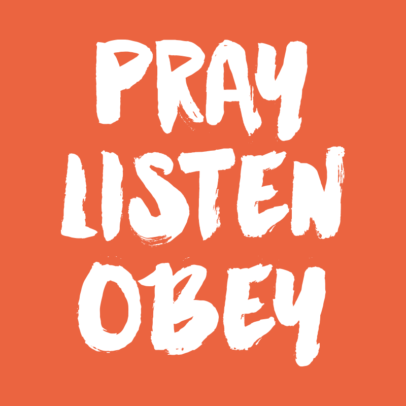 Kenneth Chin | Pray Listen Obey
