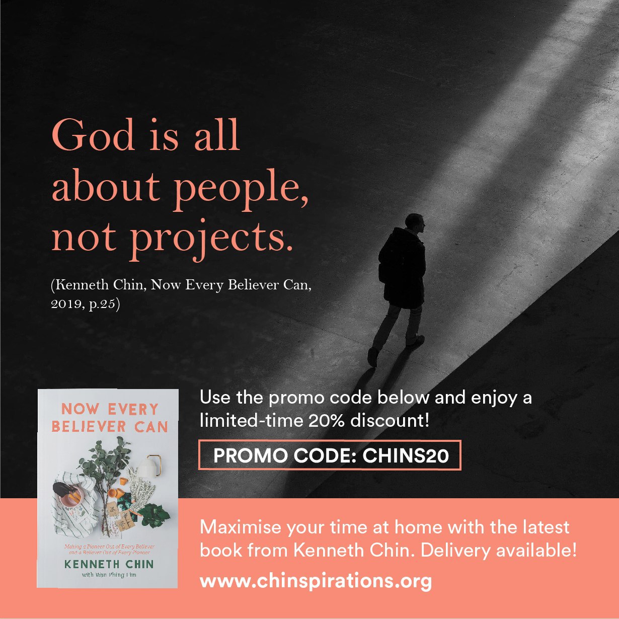 Kenneth Chin | God is all about people, not projects